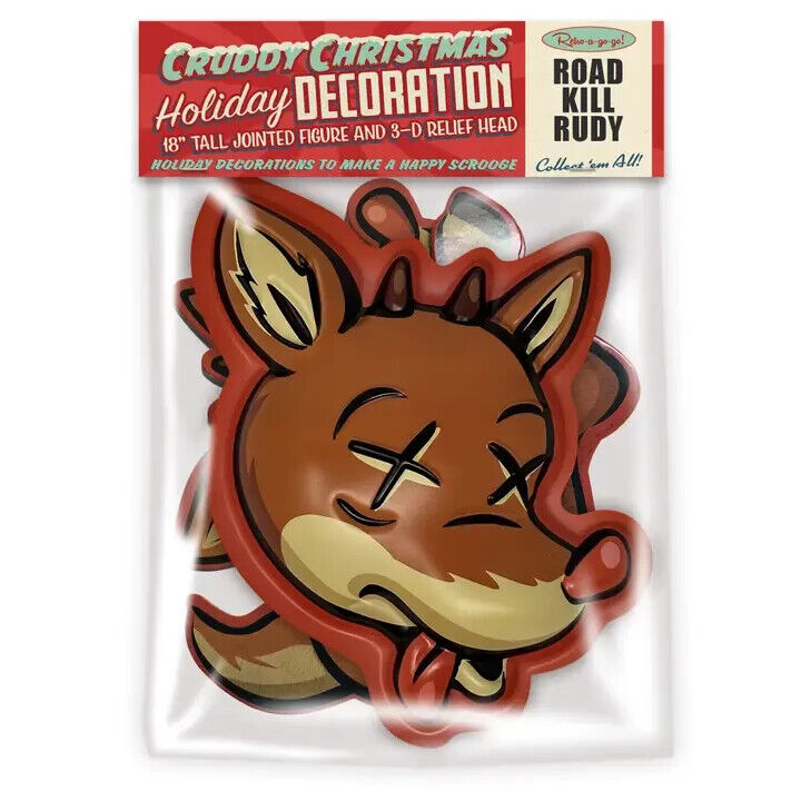 Road Kill Rudy | Jointed Figure & 3D Plastic Decor – Piglet's Closet
