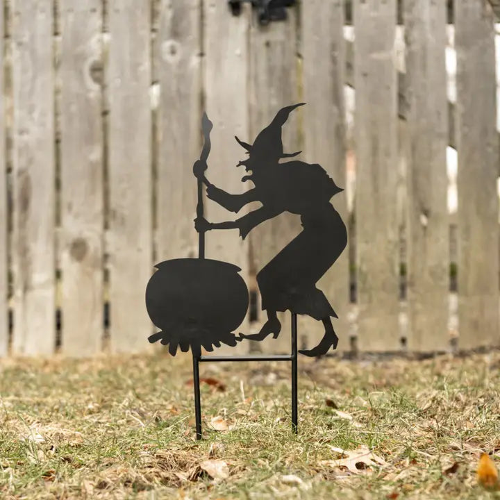 Witch Silhouette Stake – Piglet's Closet