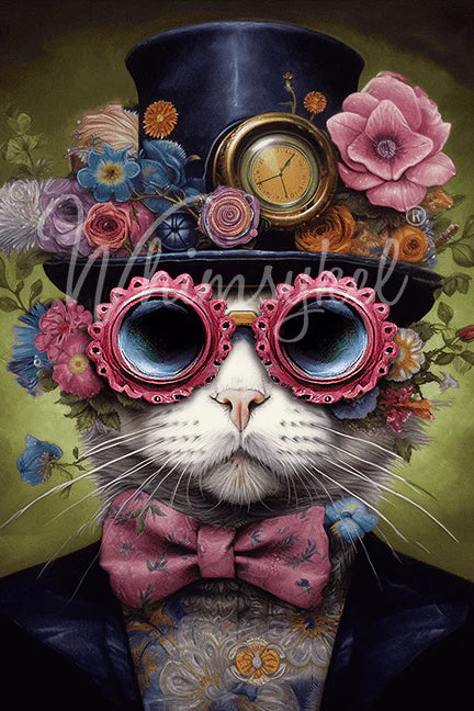 Dapper Dan Cat | 18lb Decoupage Tissue | 2 Sizes – Piglet's Closet