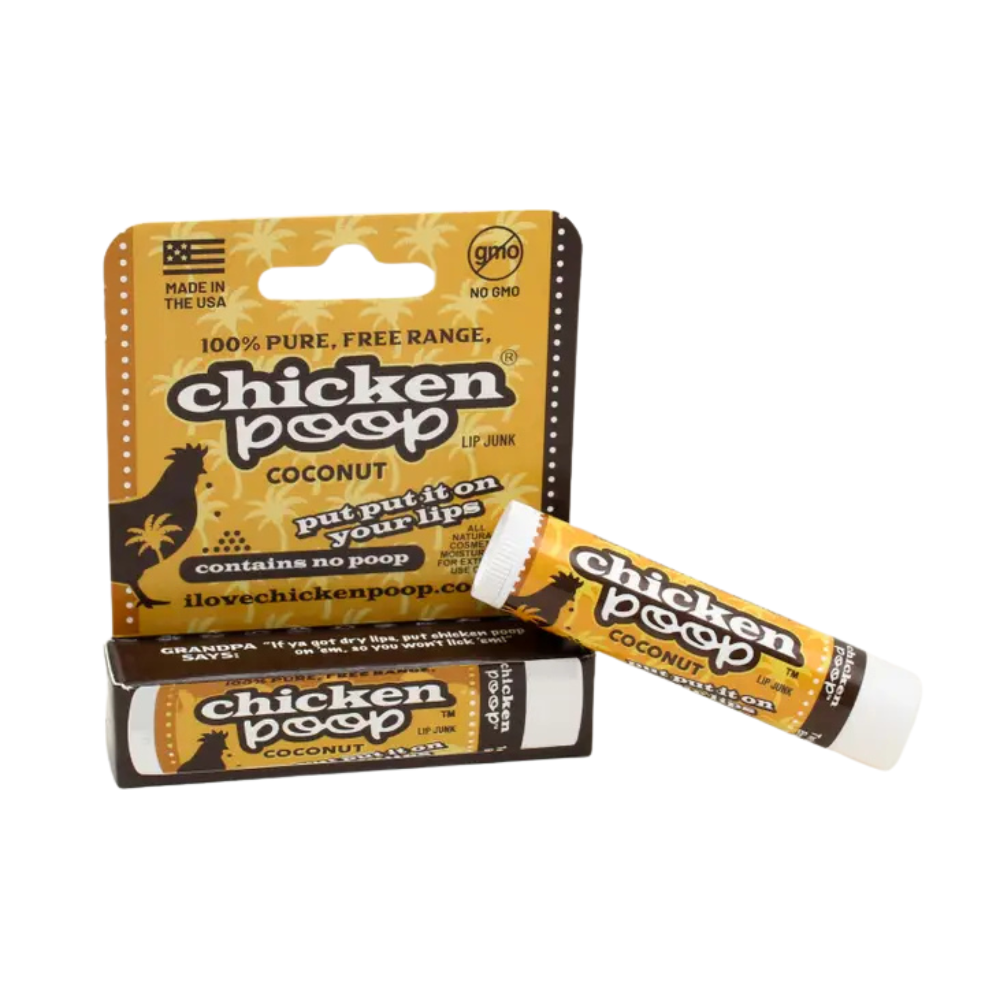 Coconut Lip Balm | Chicken Poop – Piglet's Closet