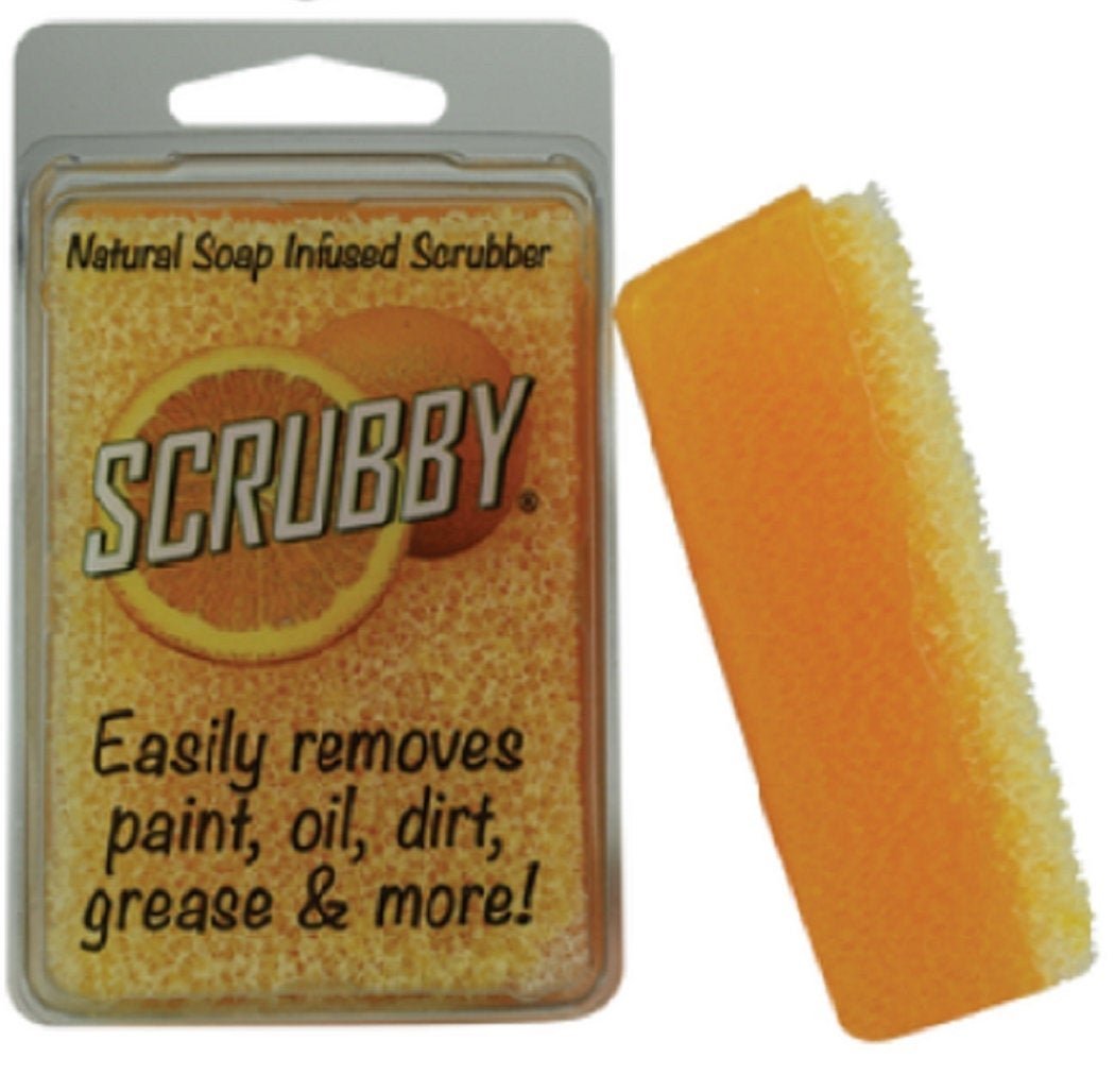 Scrubby Soap - Original Orange Natural Infused Tough Soap Scrubber ...